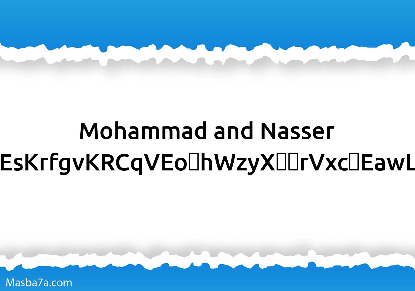 Mohammad and Nasser Sharqawi?fbclid ...